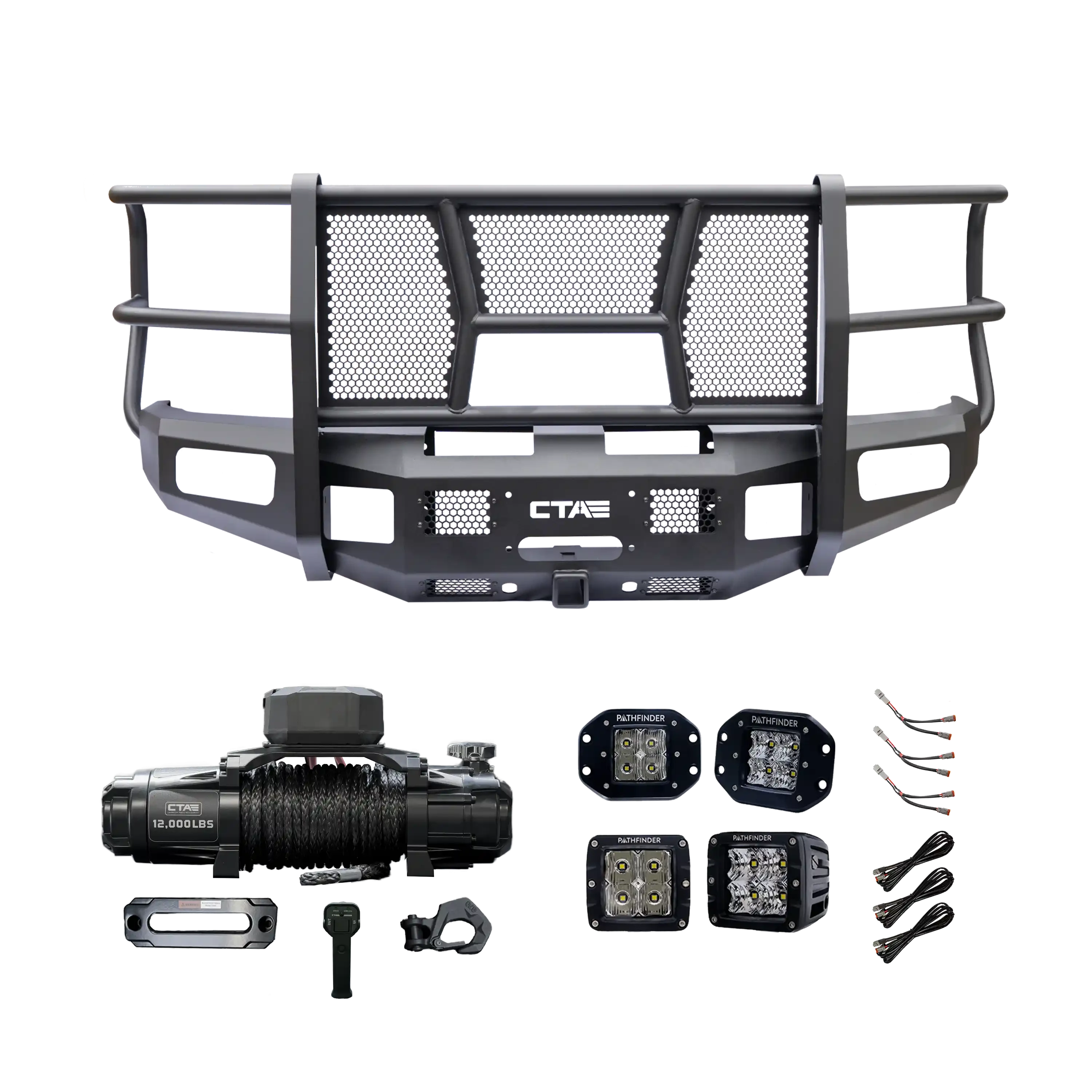2017-2022 Ford F-250/F-350 Full Guard Bumper Bundle | CTA – Chandler ...
