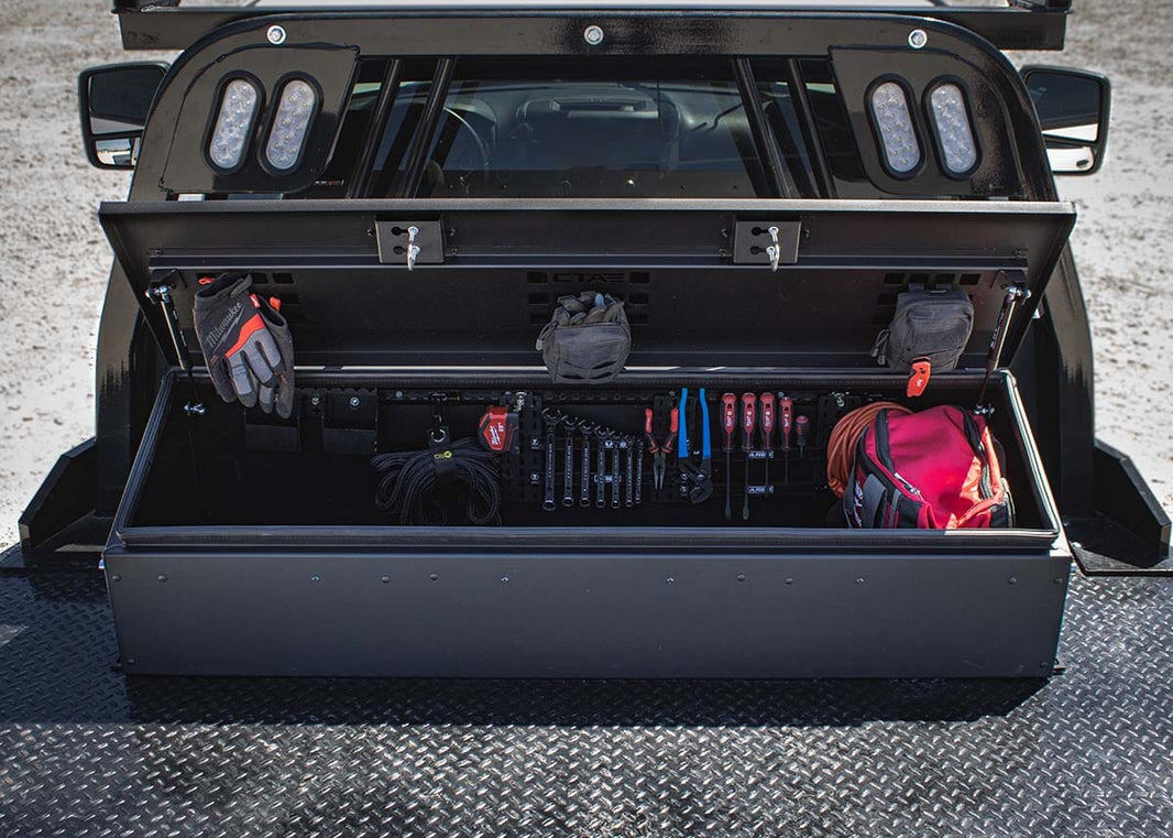 Flatbed Tool Boxes | Truck Flatbed Toolbox | Chandler Equipment ...