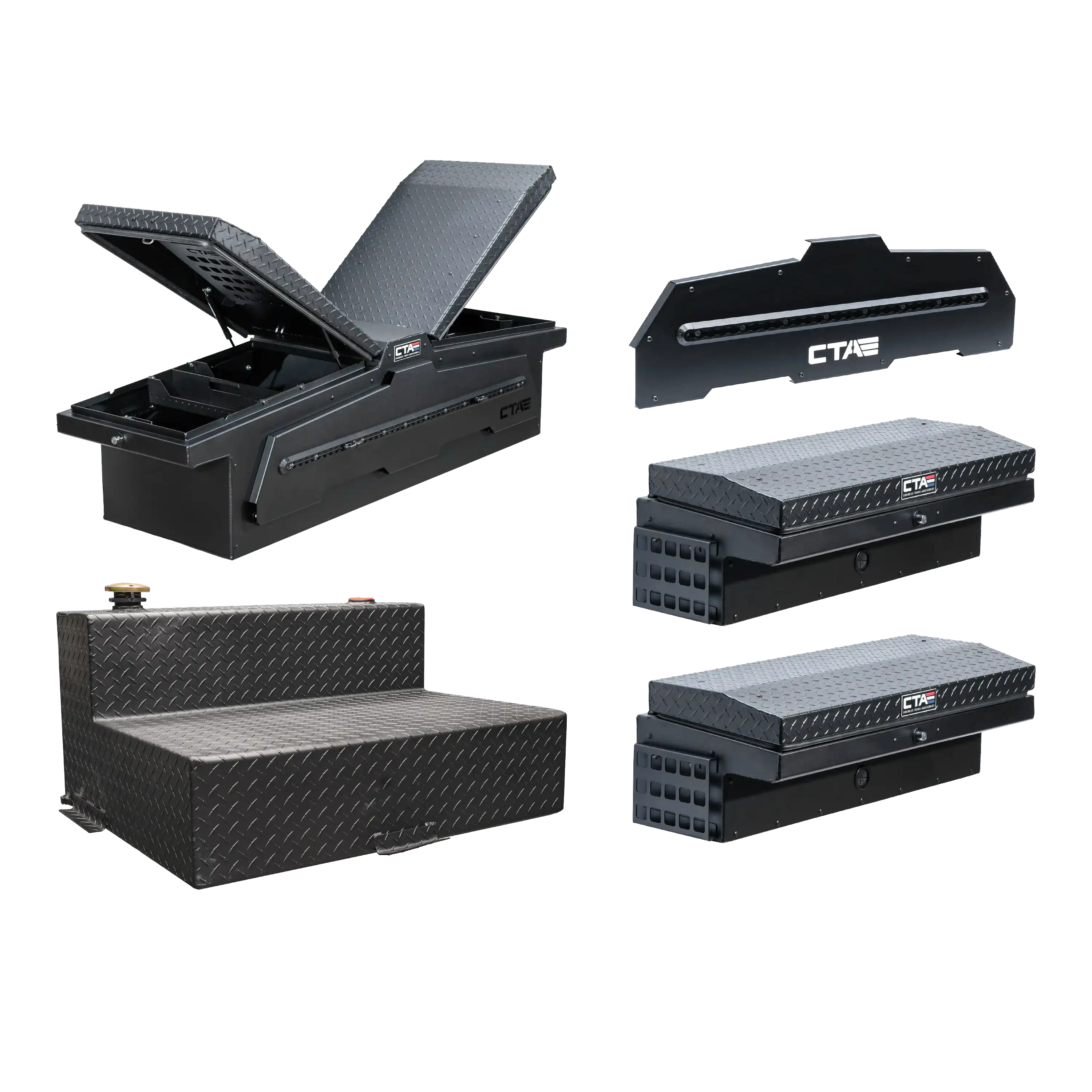 Truck Tool Boxes & Transfer Tank | ADAPT Gullwing & Lo-Side Bundle ...