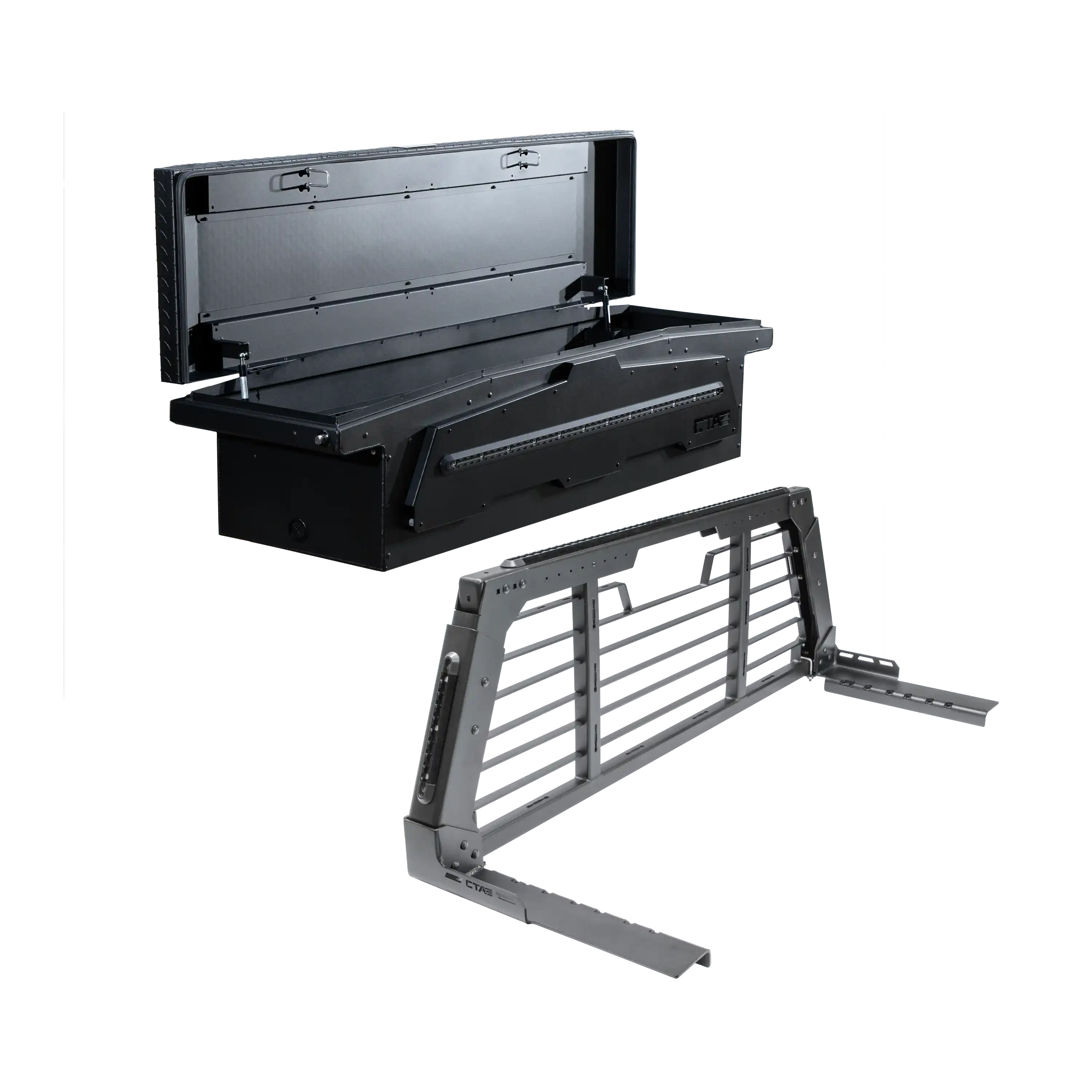 ADAPT | Headache Rack & Single Lid Truck Tool Box Bundle – Chandler ...